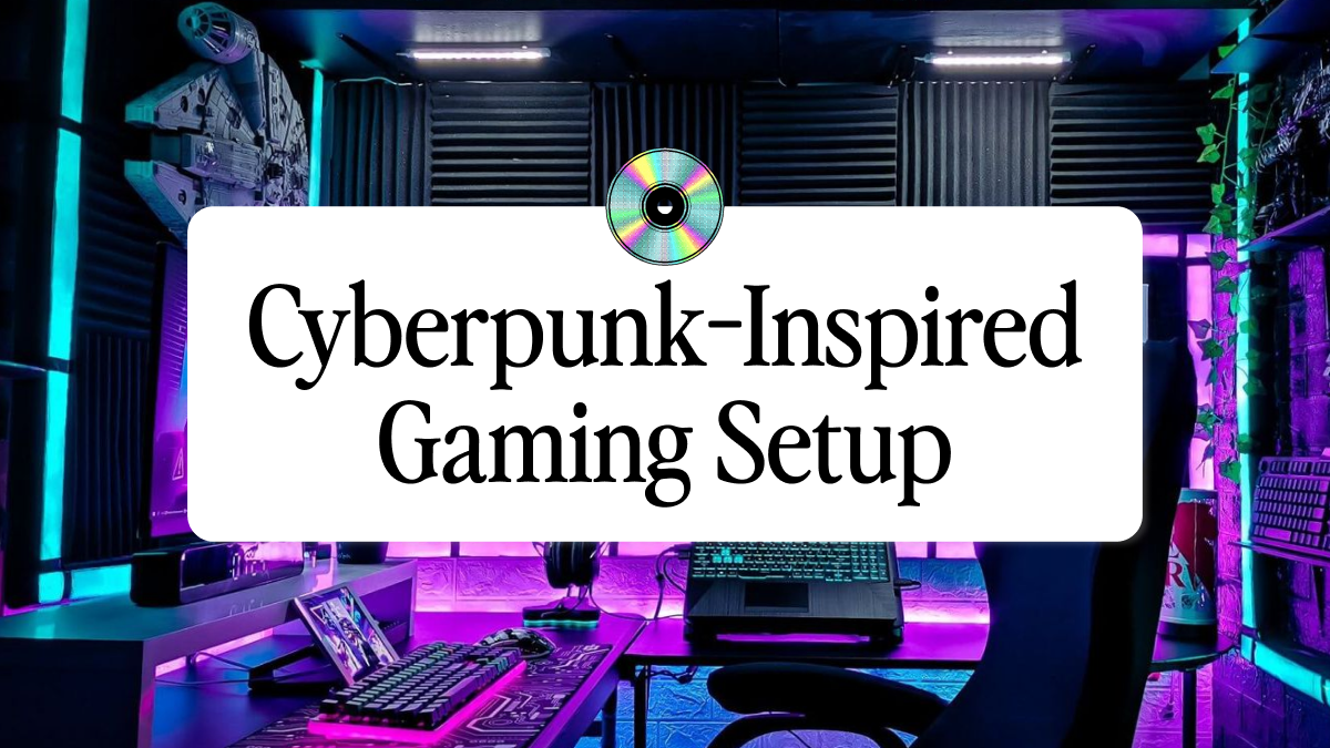 Cyberpunk-Inspired RGB Gaming Setup