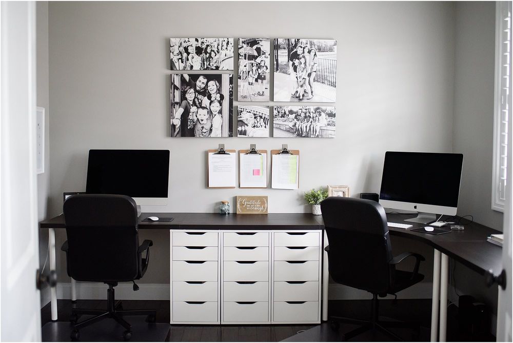 45+ Real Shared Home Office Setups (Both Smart and Stylish)