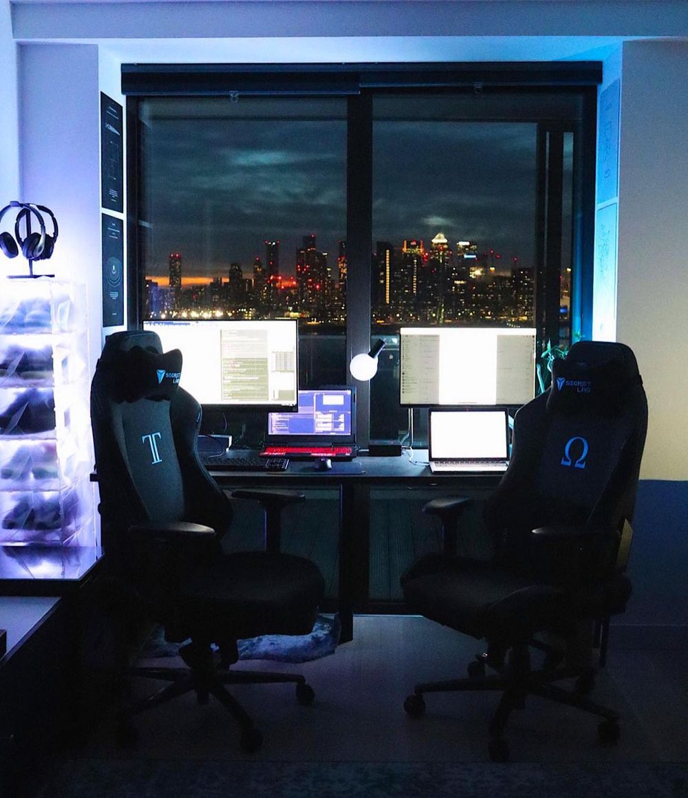 45+ Real Shared Home Office Setups (Both Smart and Stylish)