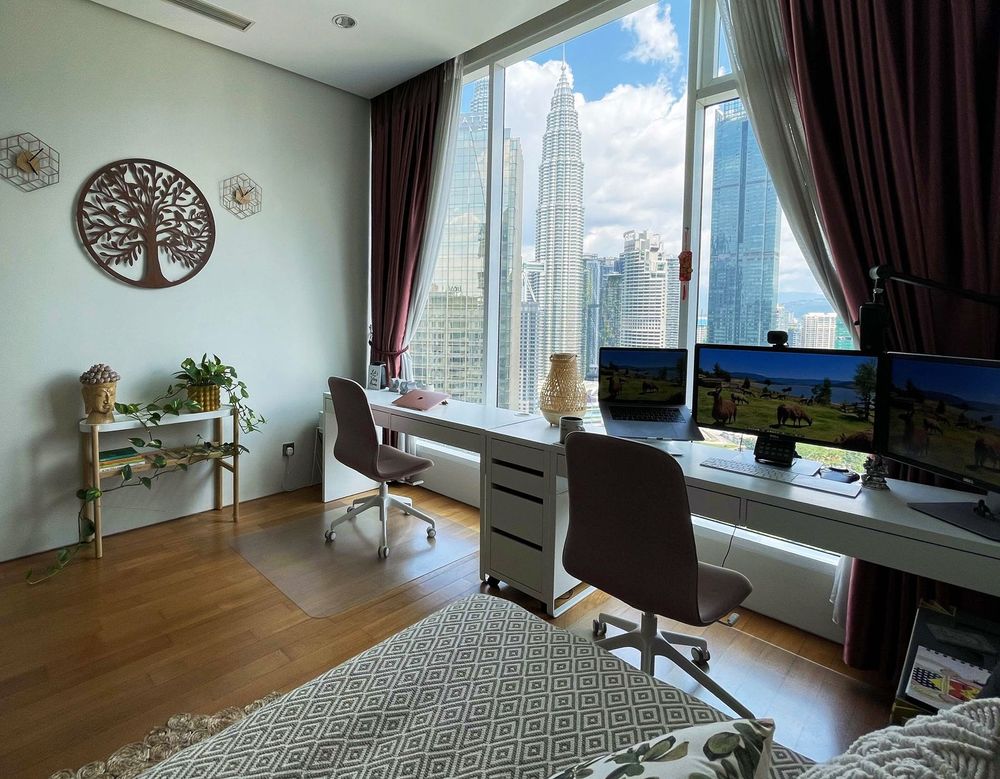 45+ Real Shared Home Office Setups (Both Smart and Stylish)