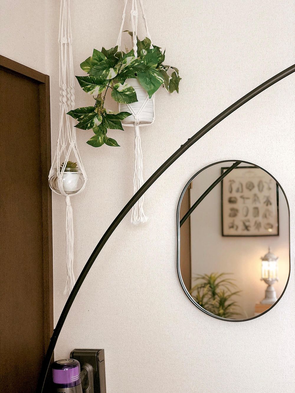 Cosy Industrial Desk Setup