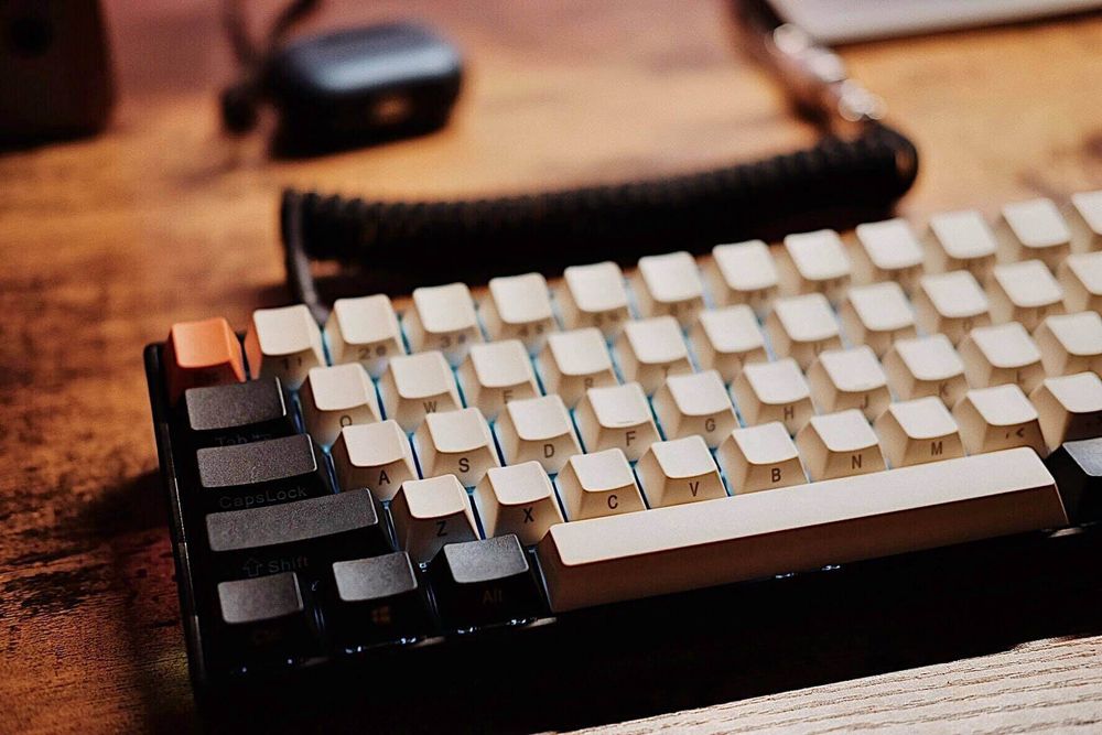 Cosy Industrial Desk Setup