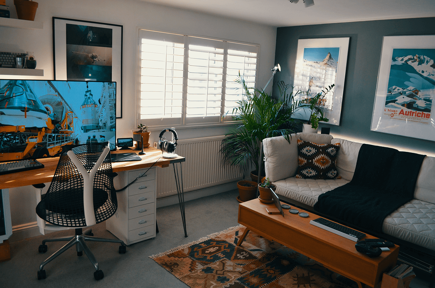3D Artist Desk Setup