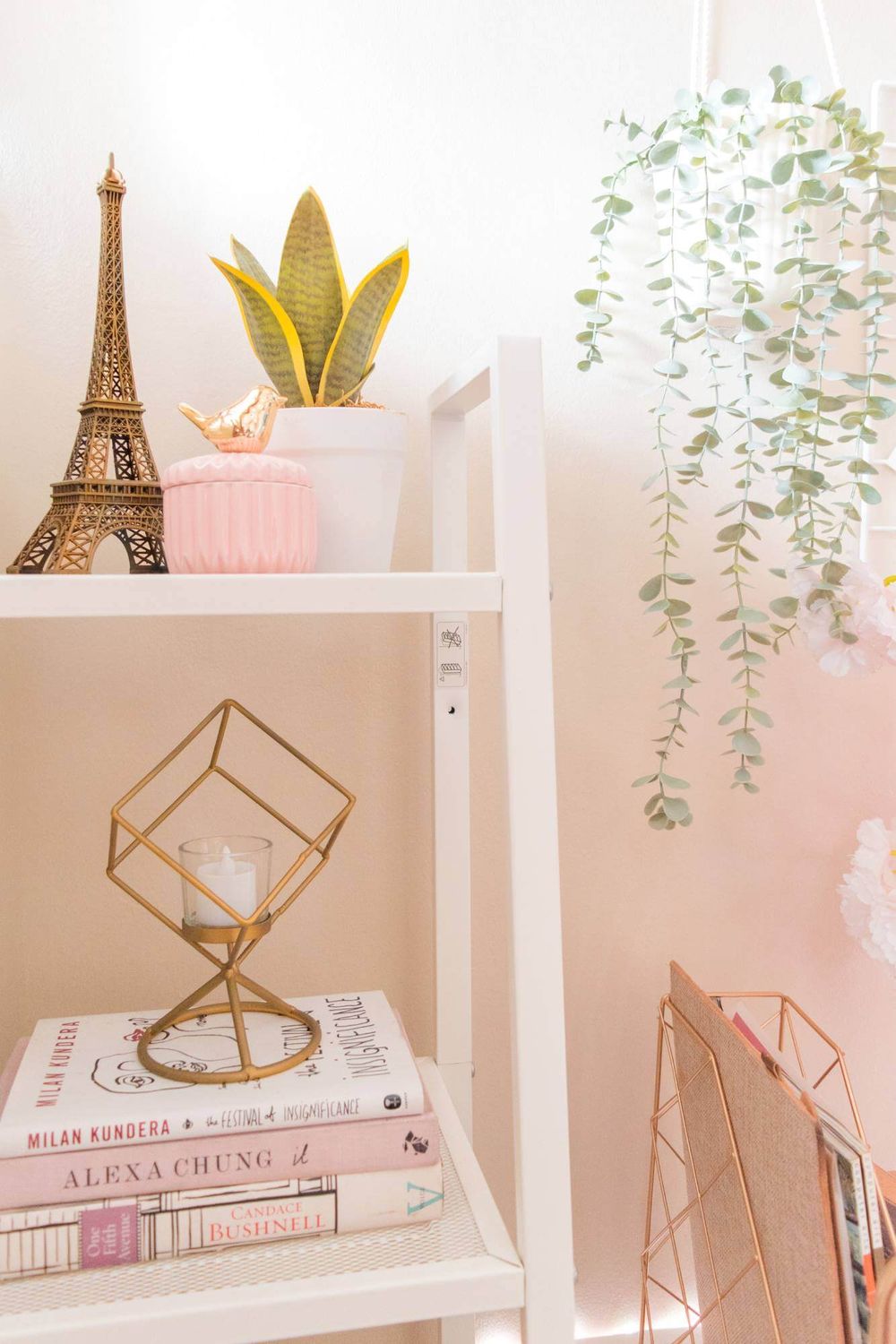 Chic Pink Desk Setup