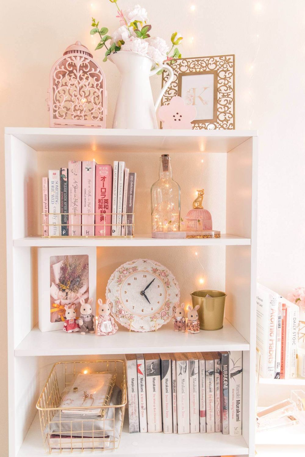 Chic Pink Desk Setup