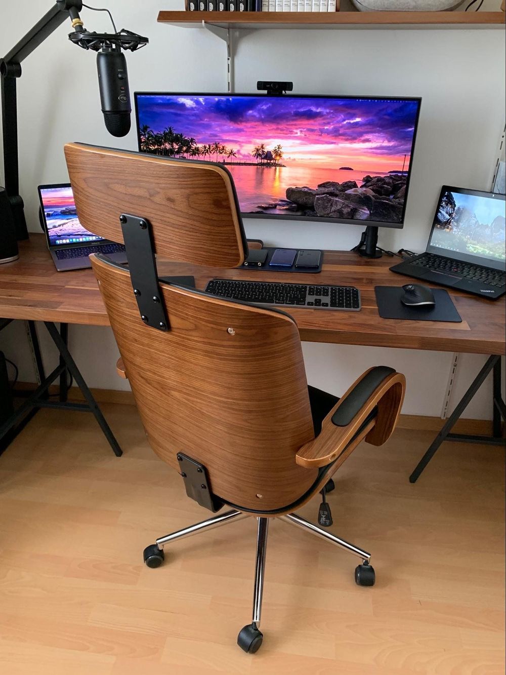 Walnut Workspace