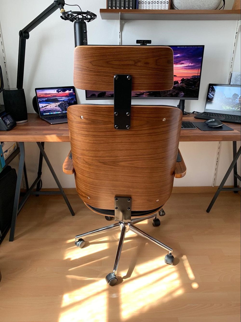 Walnut Workspace