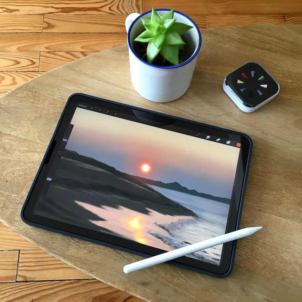 Graphic Designer Working-From-Home Workspace