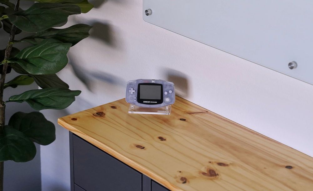 Minimal and Spacious Standing Desk Setup