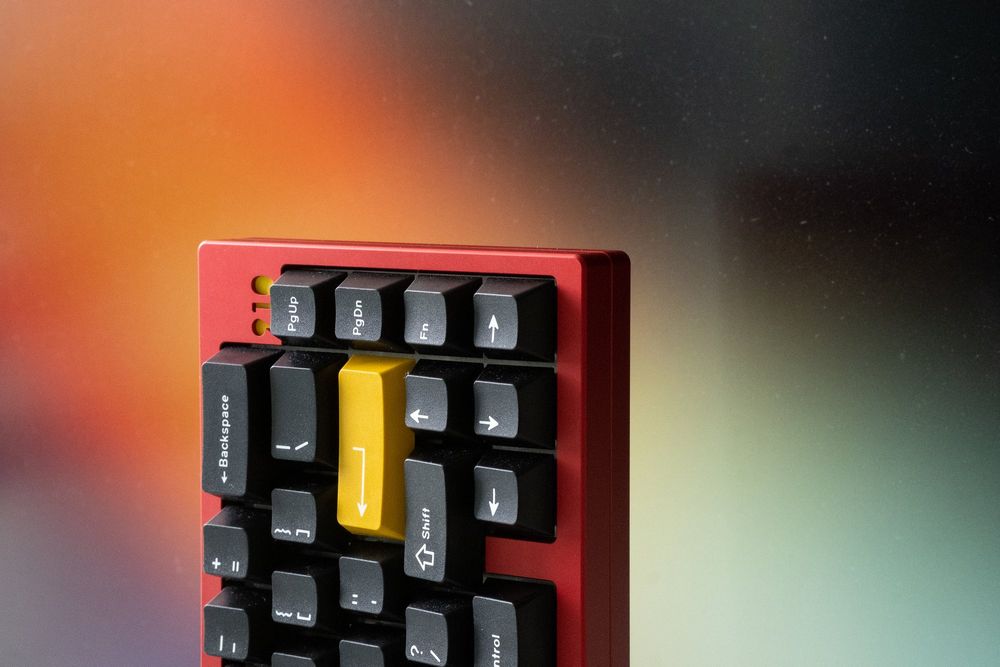 Clean Desk Setup with Mechanical Keyboards