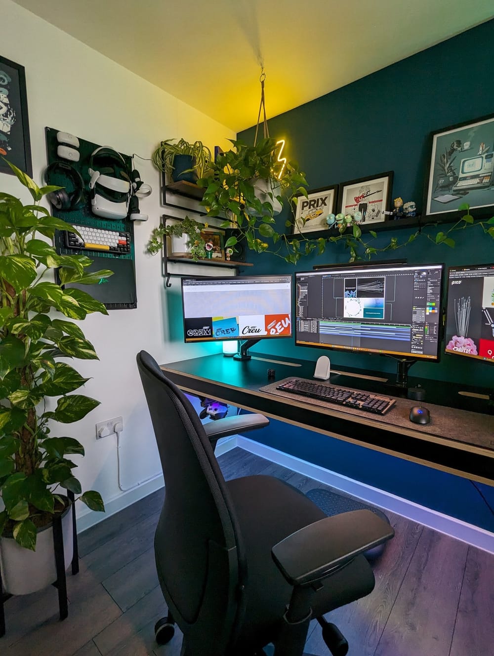 Motion Designer Desk Setup
