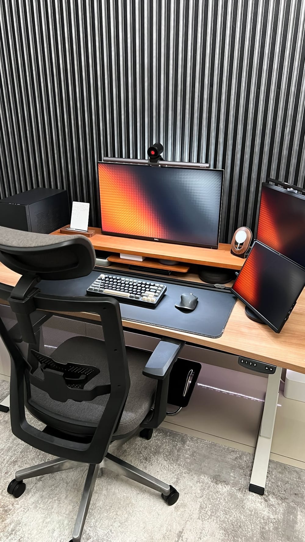 Modern Minimalist Desk Setup