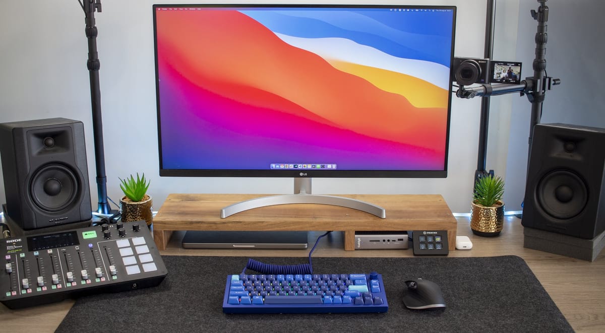 Developer & Content Creator Desk Setup