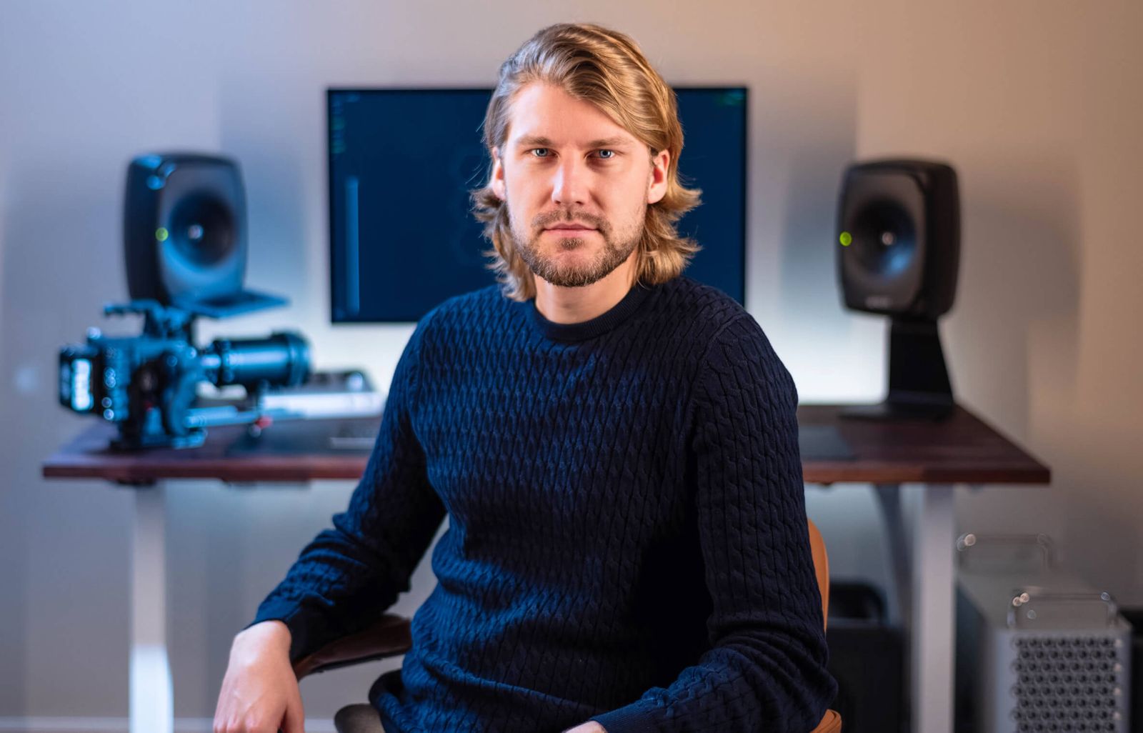 Photographer Desk Setup