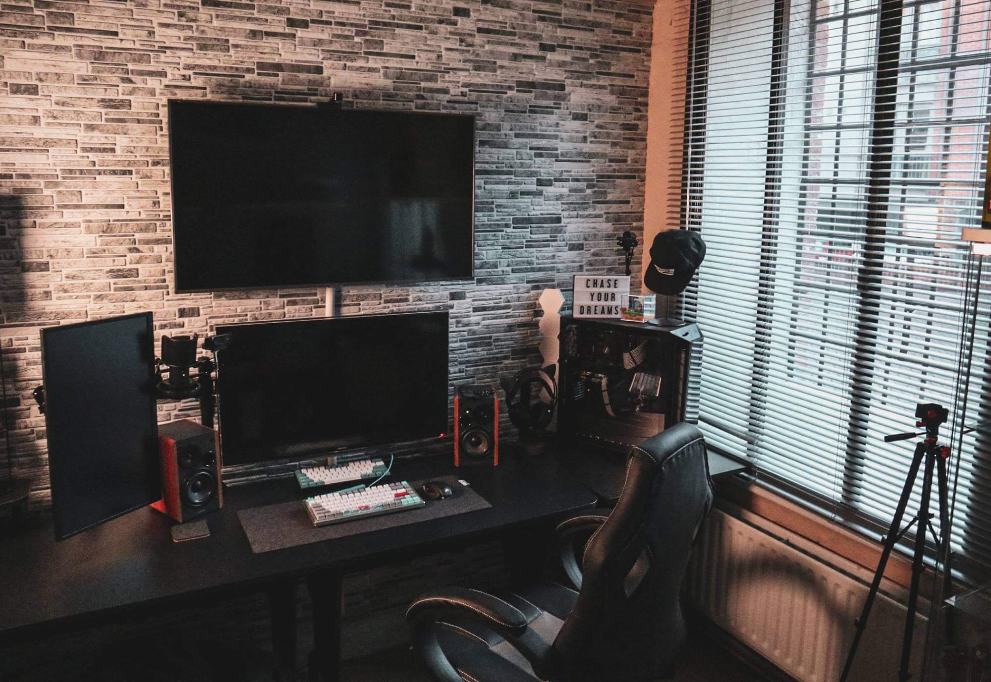 Twitch Streaming Desk Setup by DarkMatrixZero