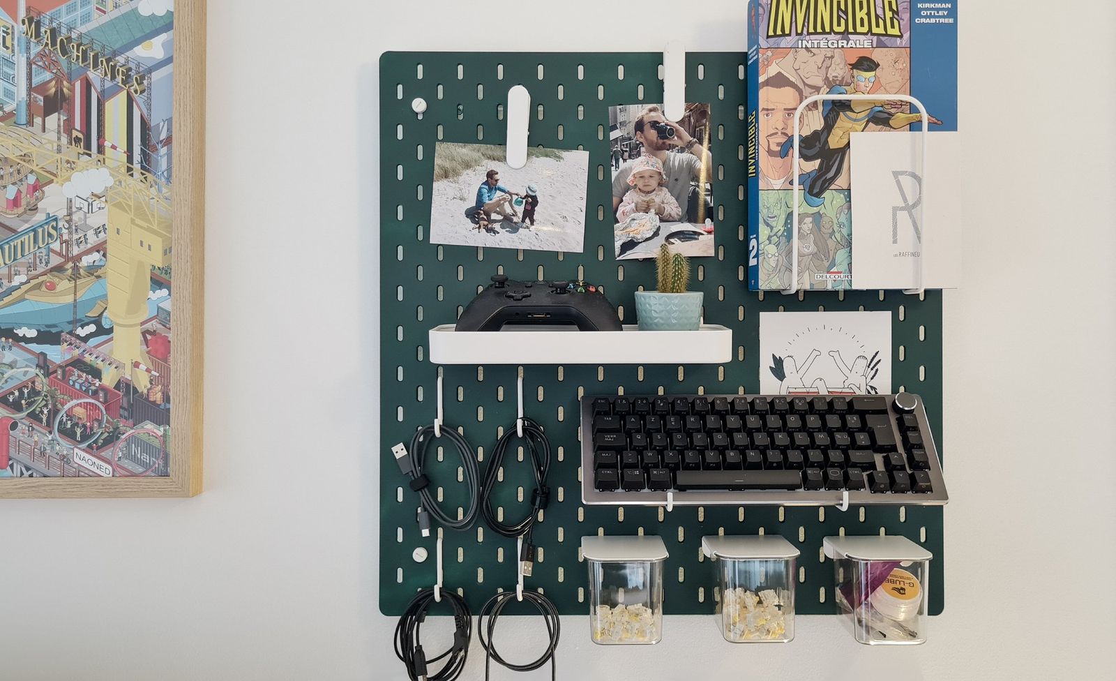 Cosy IKEA KARLBY Desk Setup