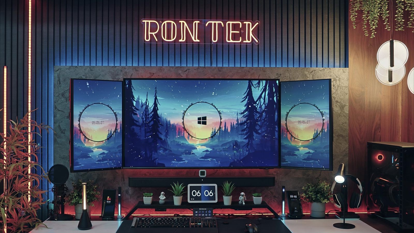 Multi-Purpose Home Office Setup