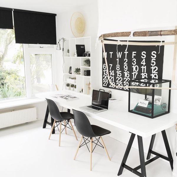 45+ Real Shared Home Office Setups (Both Smart and Stylish)