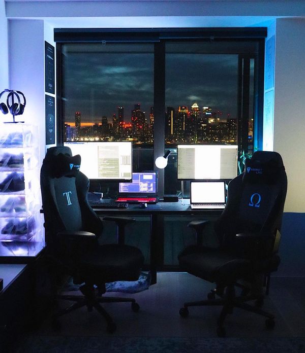 45+ Real Shared Home Office Setups (Both Smart and Stylish)