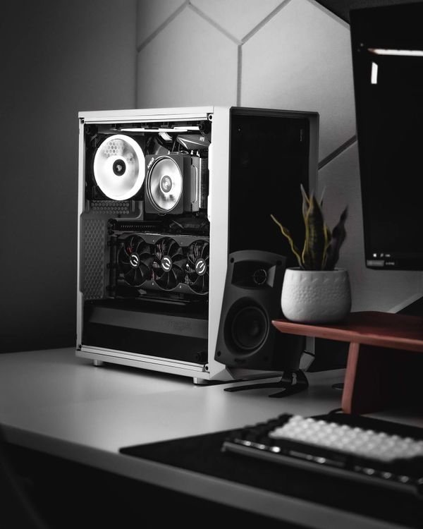 Futuristic Gaming Setup