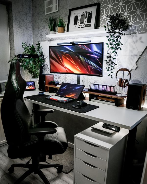 Twitch Streaming Desk Setup by DarkMatrixZero