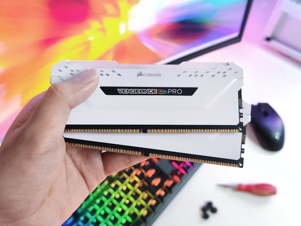 Monochrome Custom PC Desk Setup