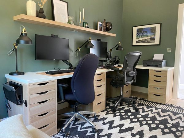 30+ IKEA ALEX Desk Setup Hacks (Ideas From Real People)