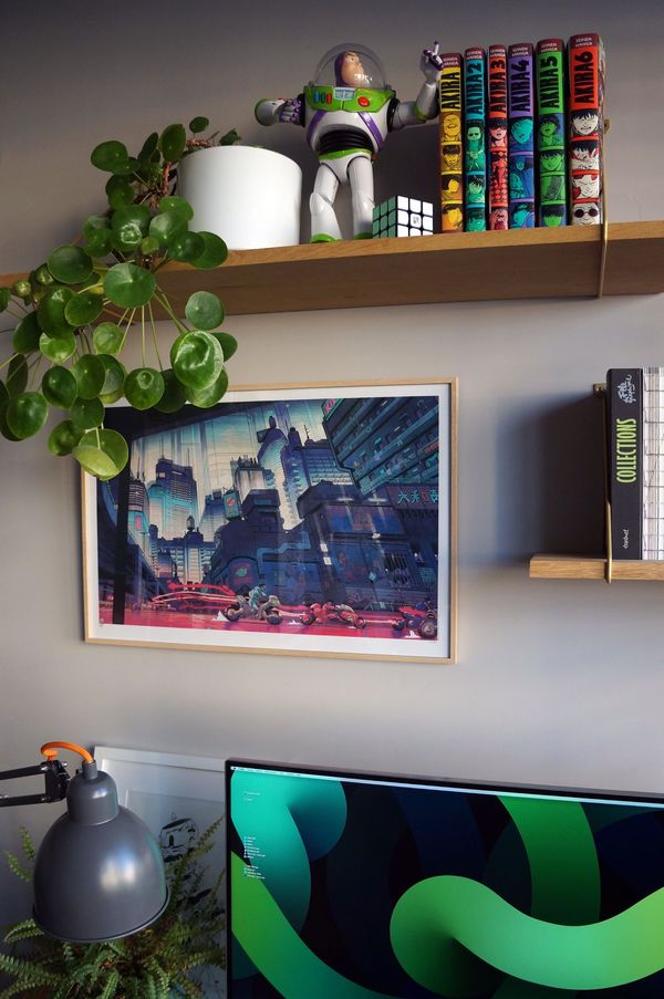 Graphic Designer Working-From-Home Workspace