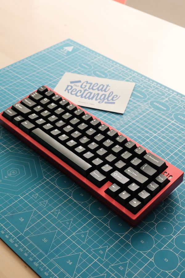 Clean Desk Setup with Mechanical Keyboards