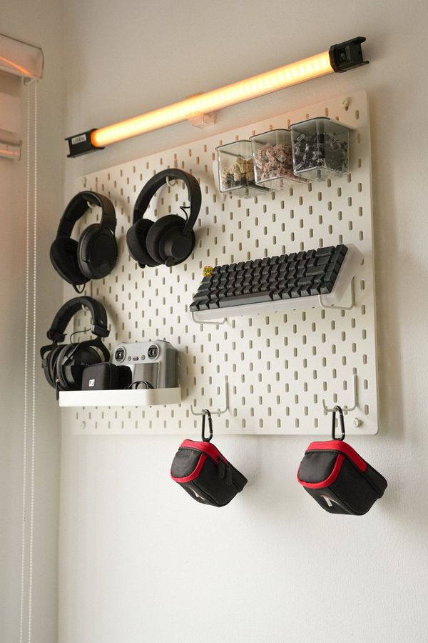 13 Pegboard Desk Setup Ideas for Your Home Office